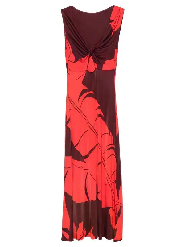 Johanna Ortiz Deep Heart Maxi Dress - Red