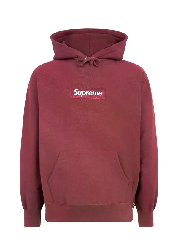 Supreme Box Logo Hoodie Fw21 - Red