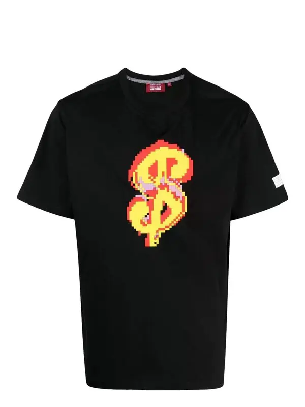 MOSTLY HEARD RARELY SEEN 8-BIT Money Sign Cotton T-shirt - Black