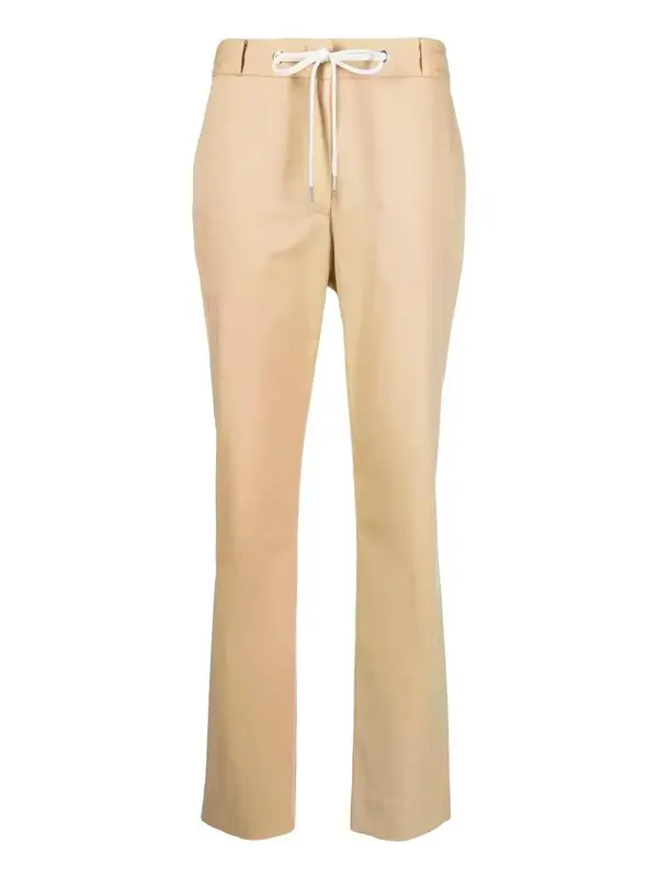 Eleventy Tapered Drawstring Trousers - Neutrals