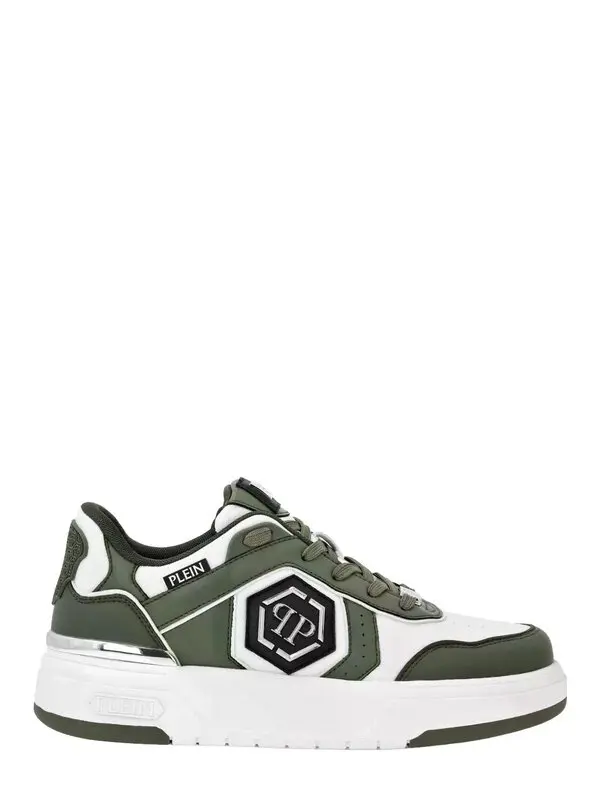 Philipp Plein Sk8r Plein Low-top Sneakers - Green