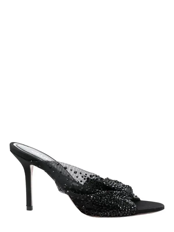 GEDEBE 85mm Mariel Mules - Black