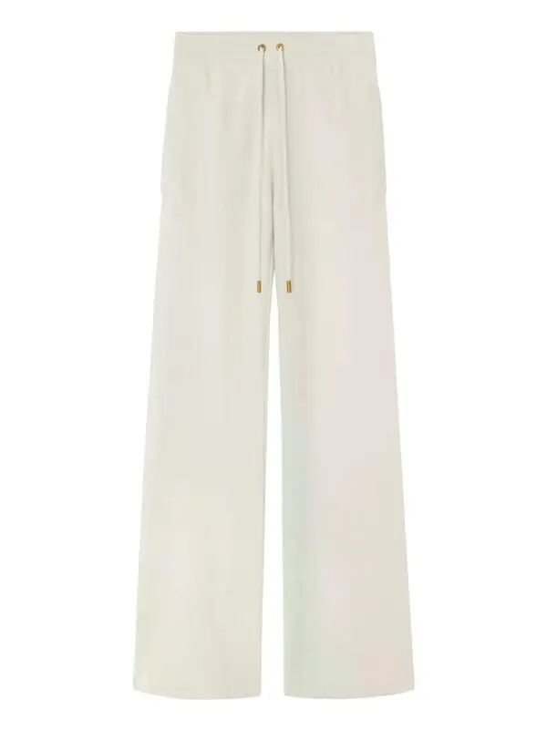 Versace Flared Towel Track Pants - Neutrals