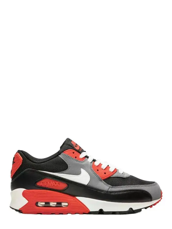 Nike Air Max 90 Panelled Sneakers - Grey