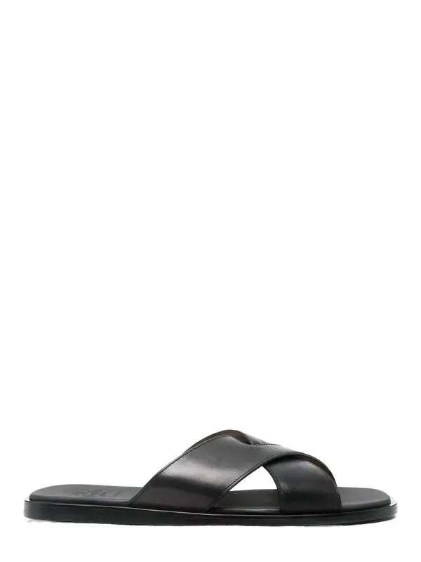 Church's Leather Slides - Black