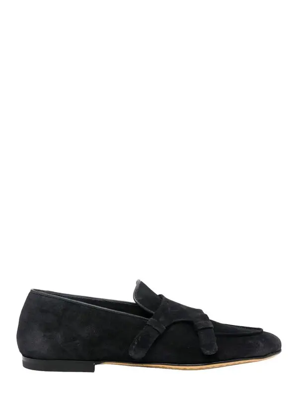 Officine Creative Herbie Suede Loafers - Blue