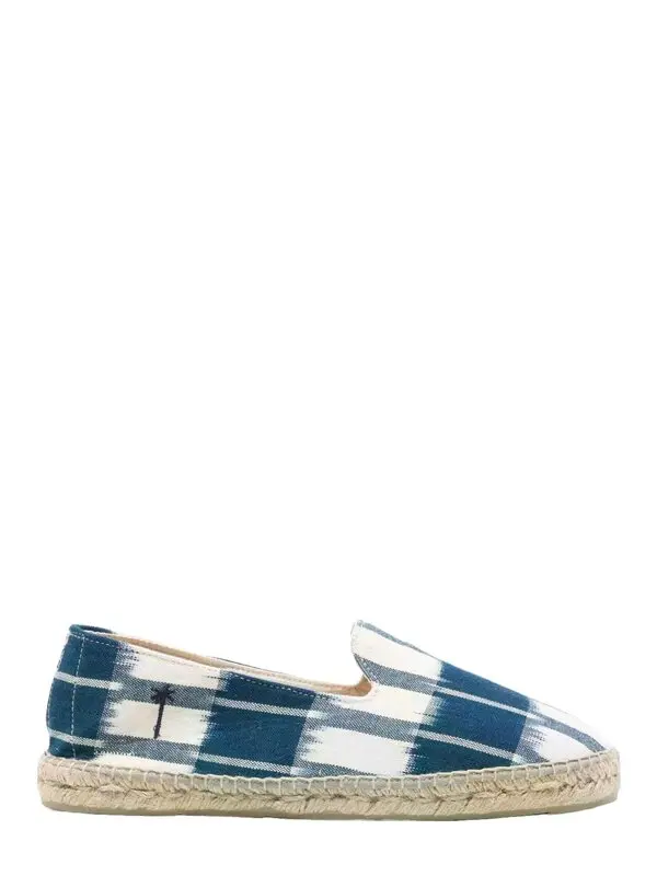 Manebí Tulum Tie-dye Cotton Espadrilles - Blue