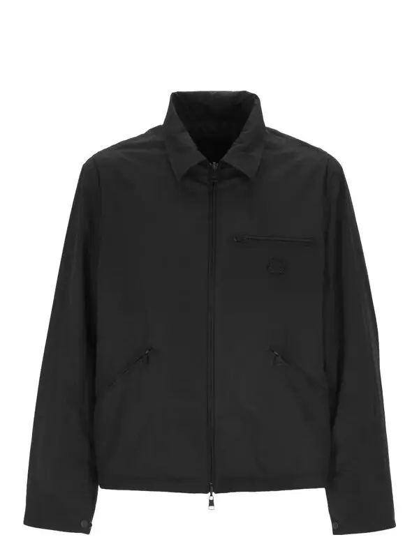 Moncler Logo-patch Shirt Jacket - Black