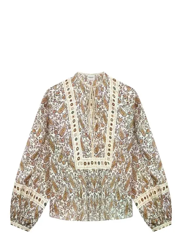MARANT ETOILE Gayle Blouse - Brown