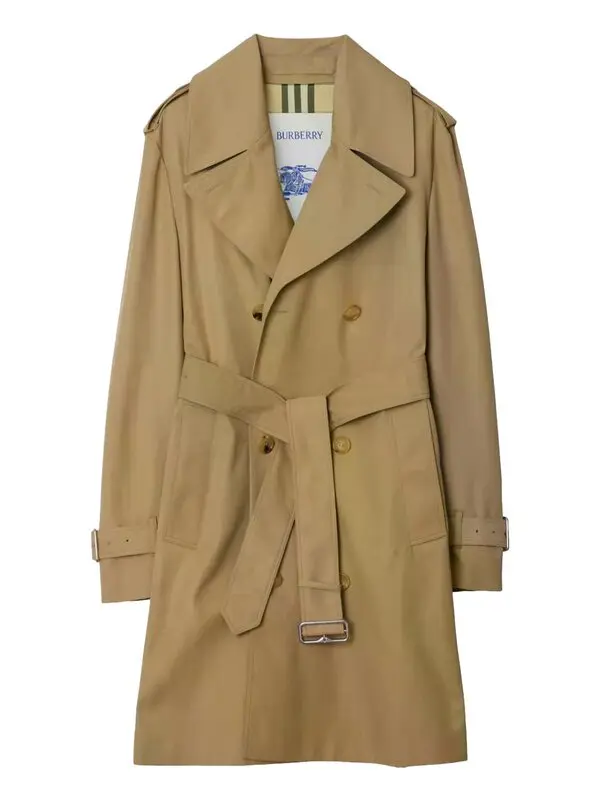 Burberry Mid-length Trench Coat - Neutrals