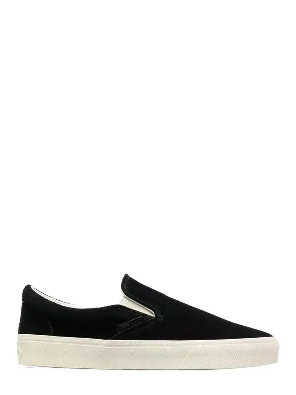 TOM FORD Suede Slip-on Sneakers - Black
