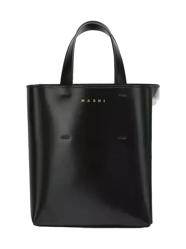 Marni Mini Museo Tote Bag - Black