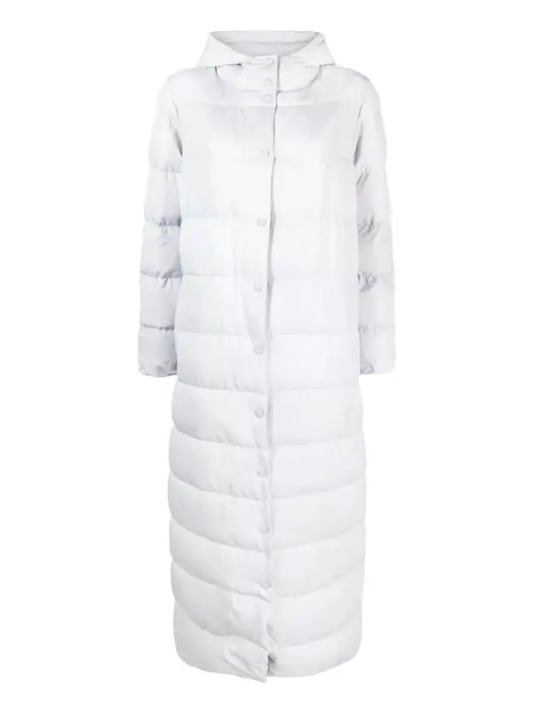Patrizia Pepe Padded Hooded Jacket - Grey