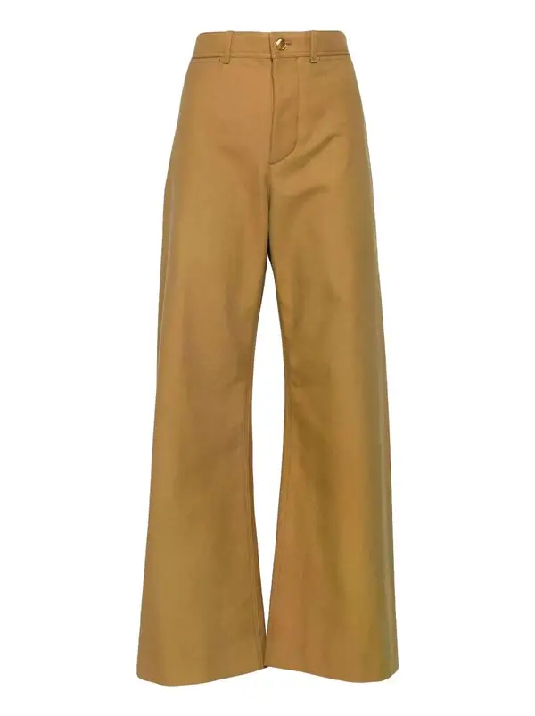 Chloé Wide-leg Trousers - Brown