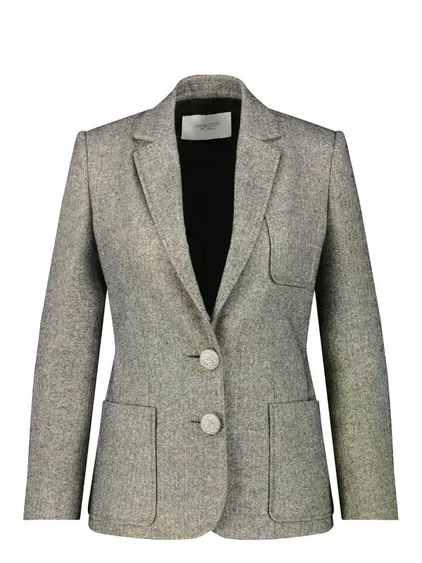 Giambattista Valli Single-breasted Blazer - Grey