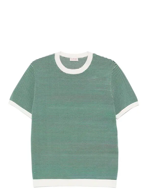 FURSAC Ribbed-knit T-shirt - Green