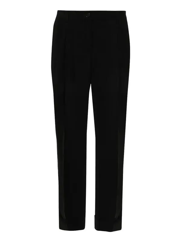 P.a.r.o.s.h Poker Tapered Trousers - Black
