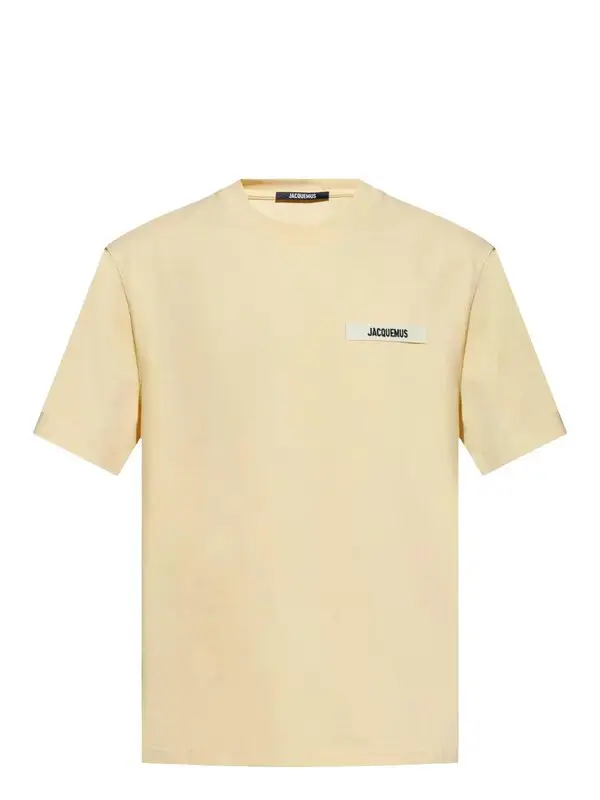 Jacquemus Gros Grain T-shirt - Neutrals