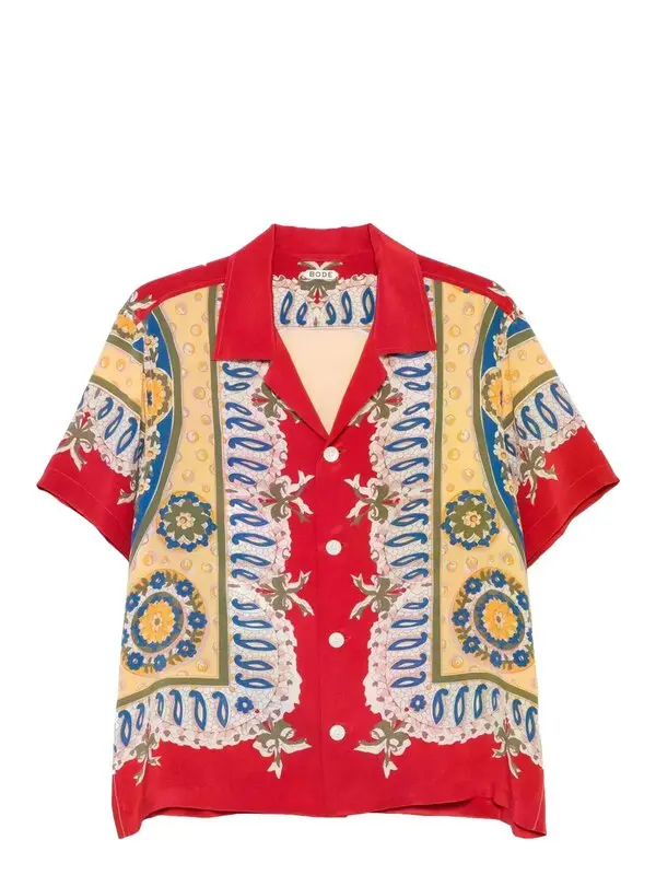 BODE Bricoloage Shirt - Red