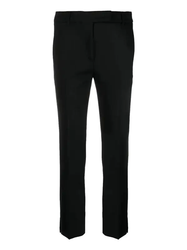Incotex Tailored Straight-leg Trousers - Black