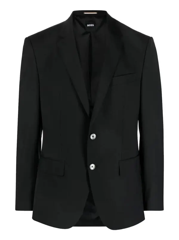 BOSS Single-breasted Blazer - Black
