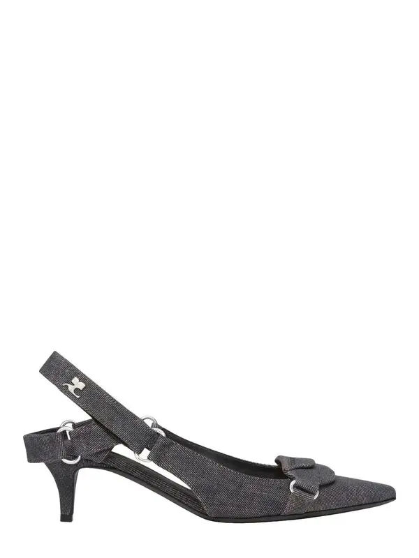 COURREGES Racer Pumps - Grey