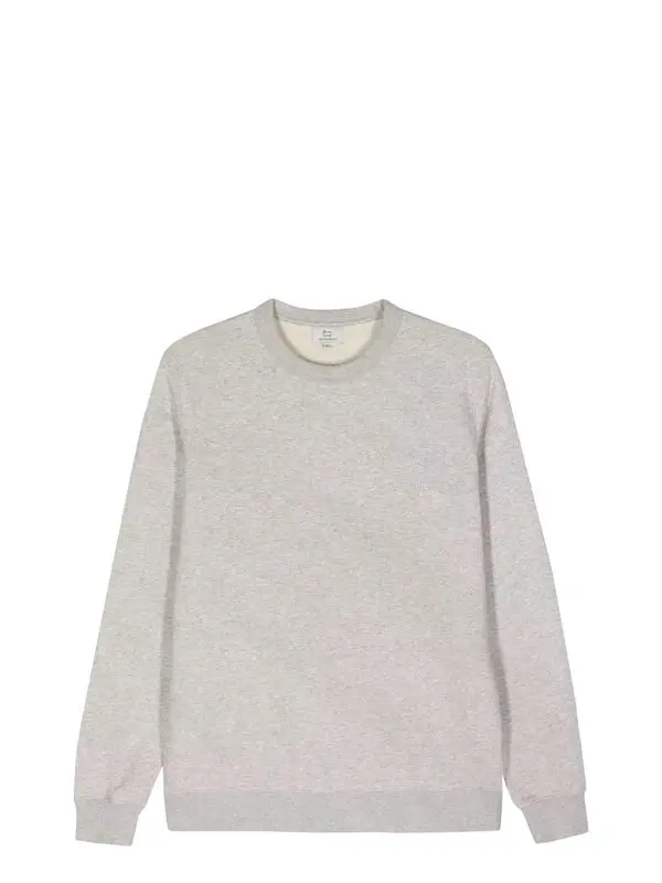 Woolrich Embroidered-logo Sweatshirt - Grey