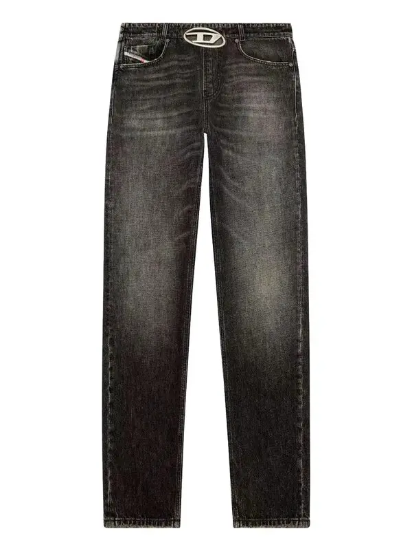 DIESEL® D-macs 0jgae Straight-leg Jeans - Black