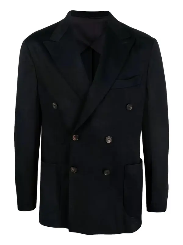 DOPPIAA Double-breasted Blazer - Blue