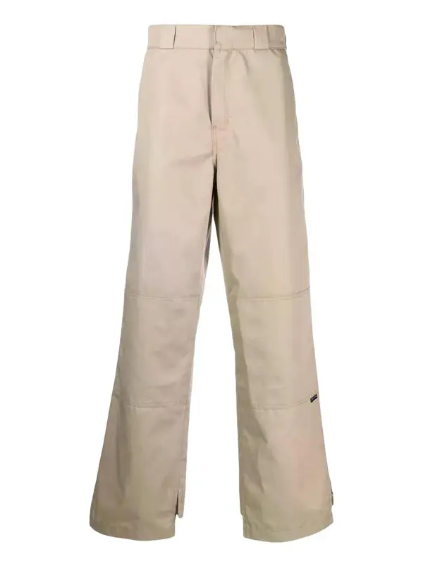 Palm Angels Reversed Waistband Chino Trousers - Neutrals
