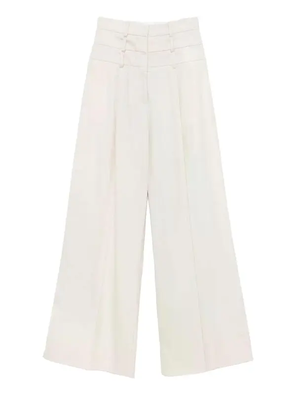 Viktor & Rolf Triple-layer Trousers - Neutrals