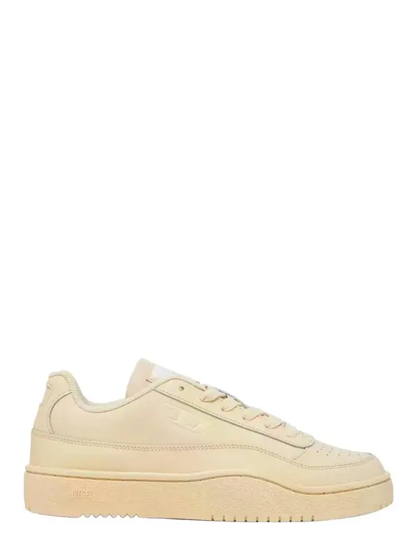 DIESEL® Leather Sneakers - Brown