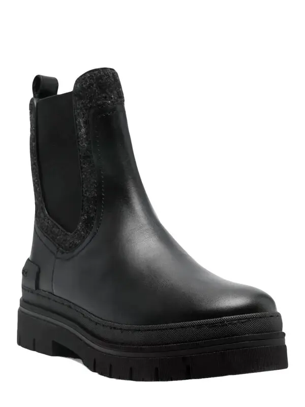 Tommy Hilfiger Chelsea Felted Boots - Black