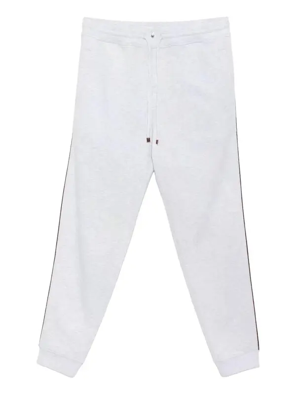 Brunello Cucinelli Ribbed Track Pants - Grey