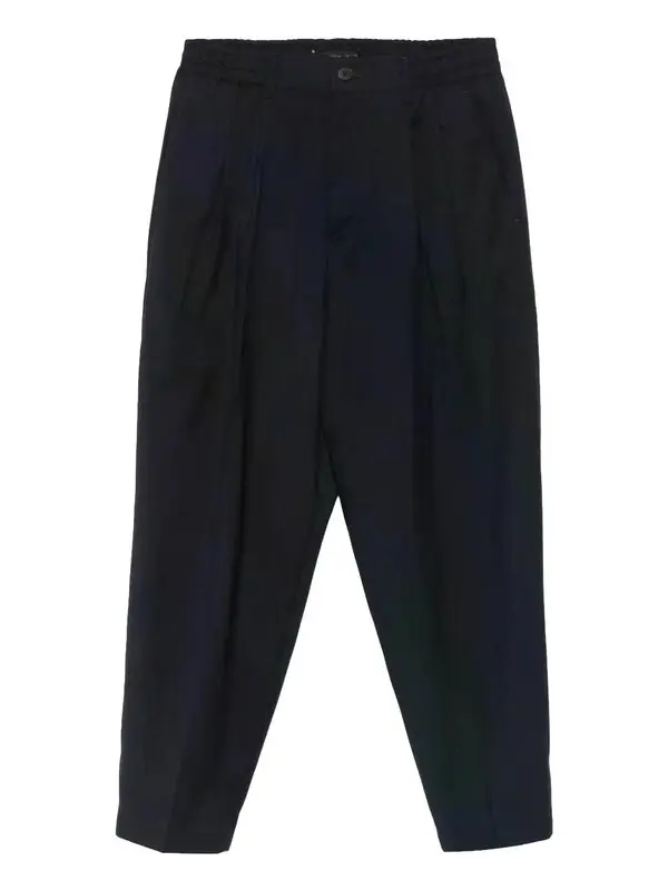 LOW BRAND Tropical Trousers - Blue