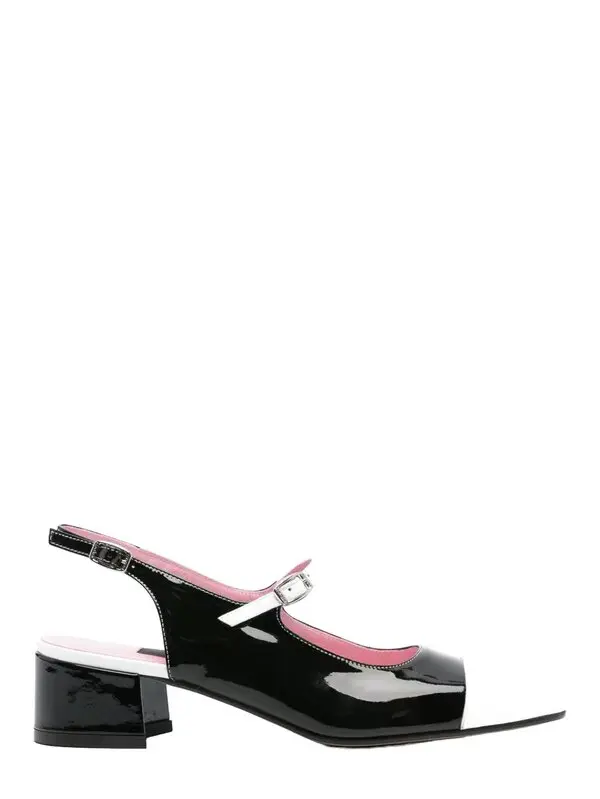CAREL 40mm Ischia Slingback Pumps - Black