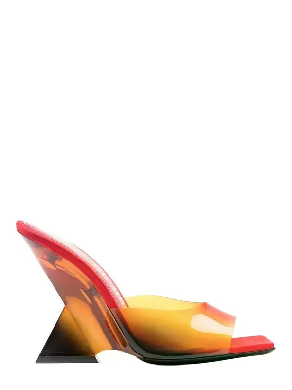 Attico 105mm Cheope Sandals - Red