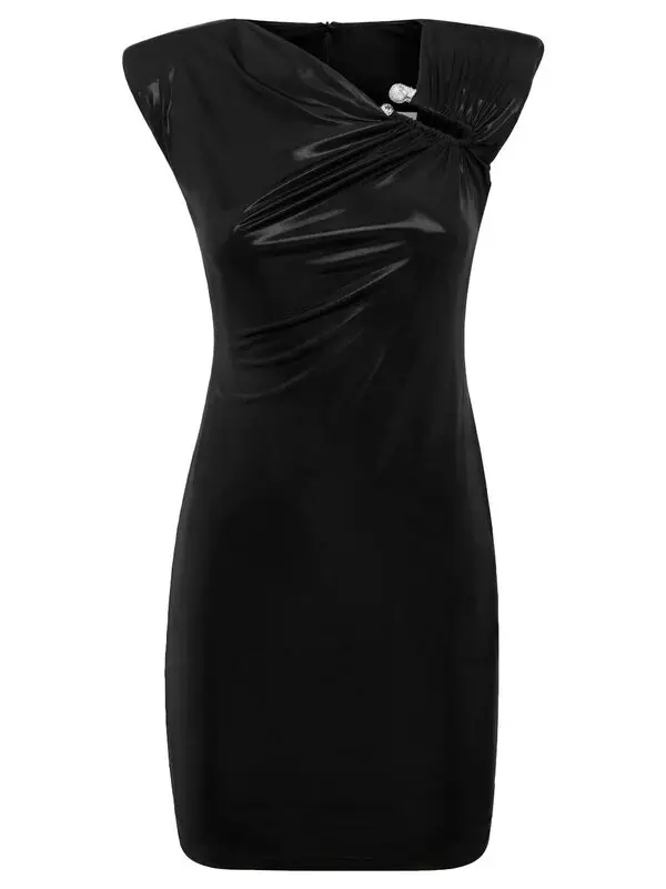 Philipp Plein Crystal-embellished Mini Dress - Black