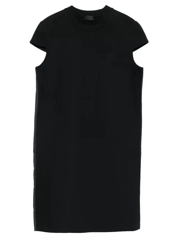 Moncler Paneled Mini Dress - Black