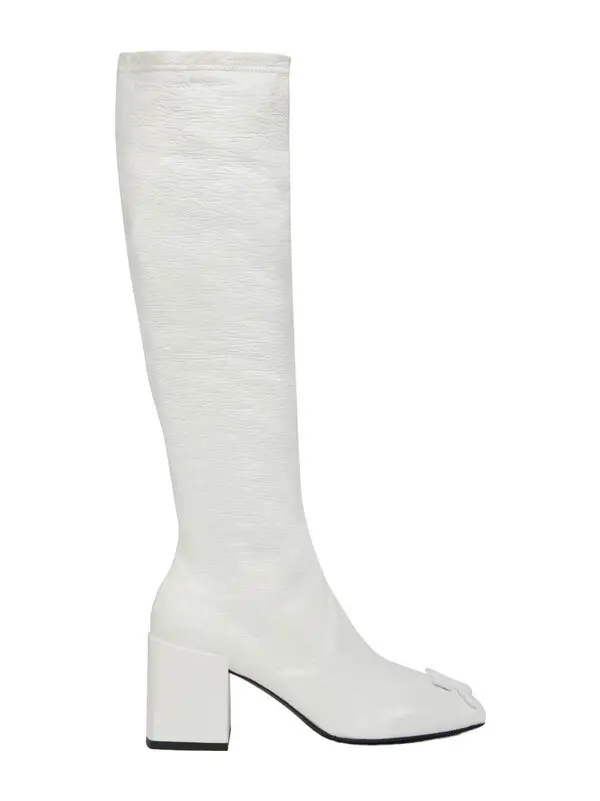 COURREGES Reedition Ac Square-toe Boots - White