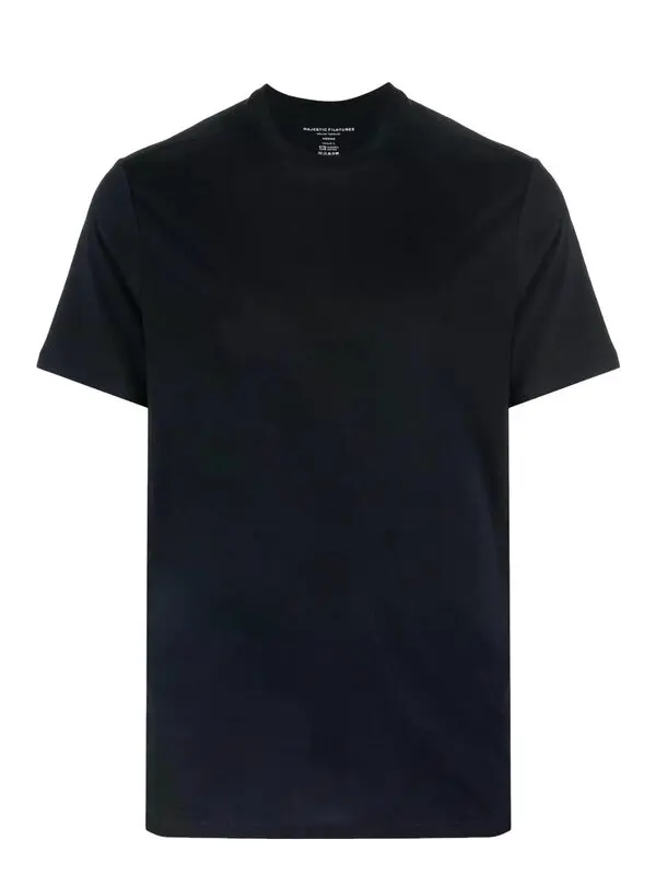 Majestic Filatures Crew-neck Short-sleeve T-shirt - Blue