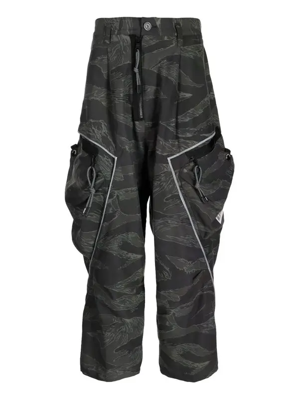 MOSTLY HEARD RARELY SEEN 3d Drop-crotch Trousers - Multicolour