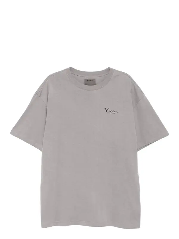 MUSIUM DIV. Logo-print T-shirt - Grey