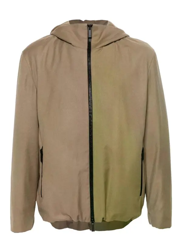 Giorgio Armani Virgin Wool Jacket - Brown