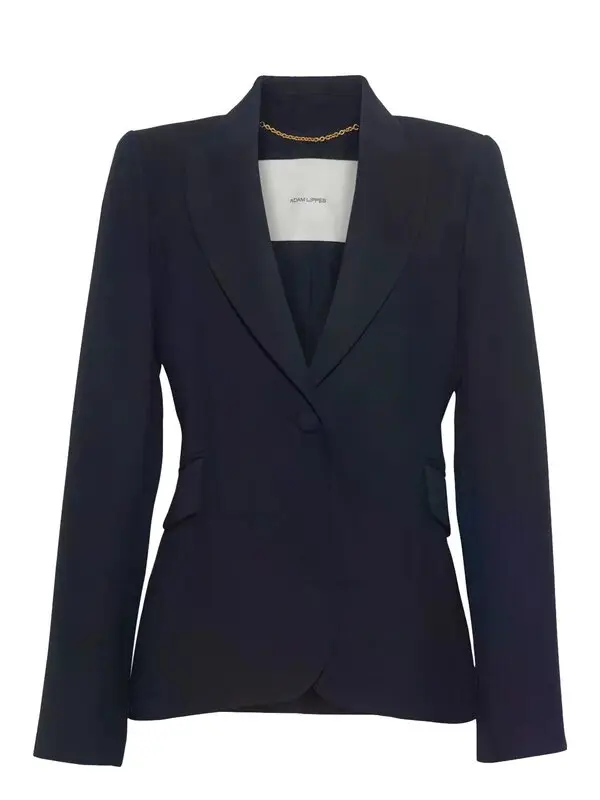 Adam Lippes Single-breasted Tuxedo Blazer - Black