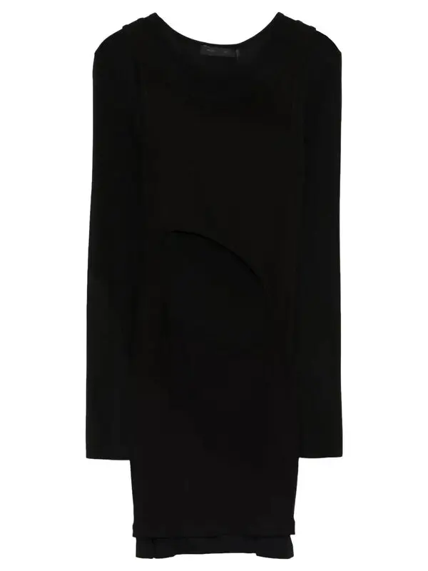 HELIOT EMIL Umbra Mini Dress - Black