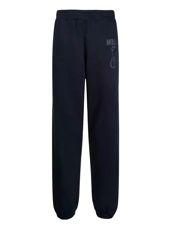 Moschino Logo-print Track Pants - Blue