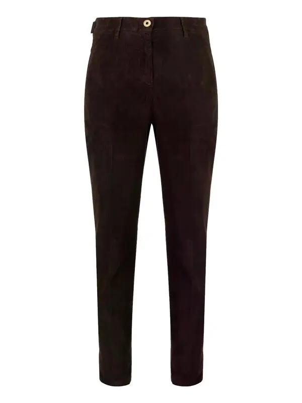 Jacob Cohen Corduroy Tapered-leg Trousers - Brown