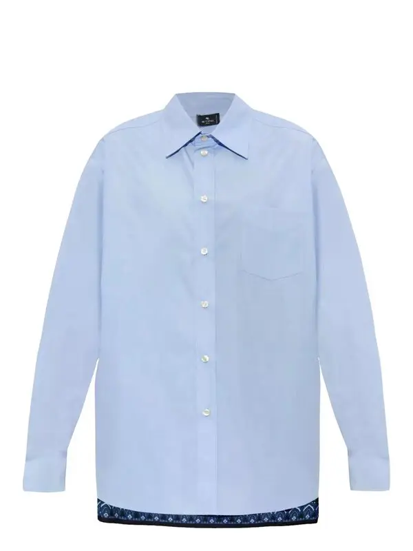 Etro Paisley-print Shirt - Blue