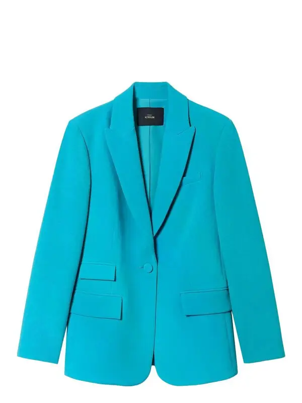 TWINSET Cady-texture Blazer - Blue